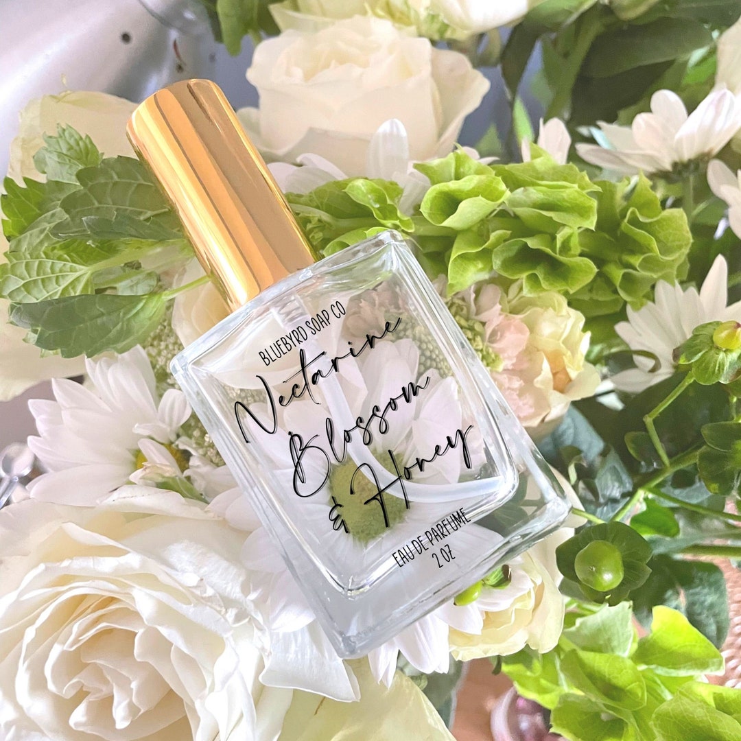 Nectarine Blossom + Honey Perfume Spray: Handmade Women's Fragrance - Etsy
