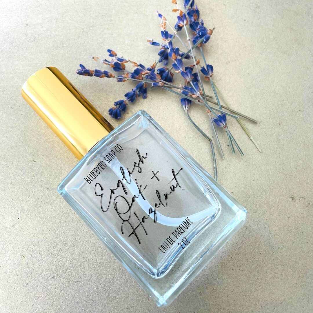 English Oak + Hazelnut Perfume Spray: Handmade Unisex Fragrance - Etsy
