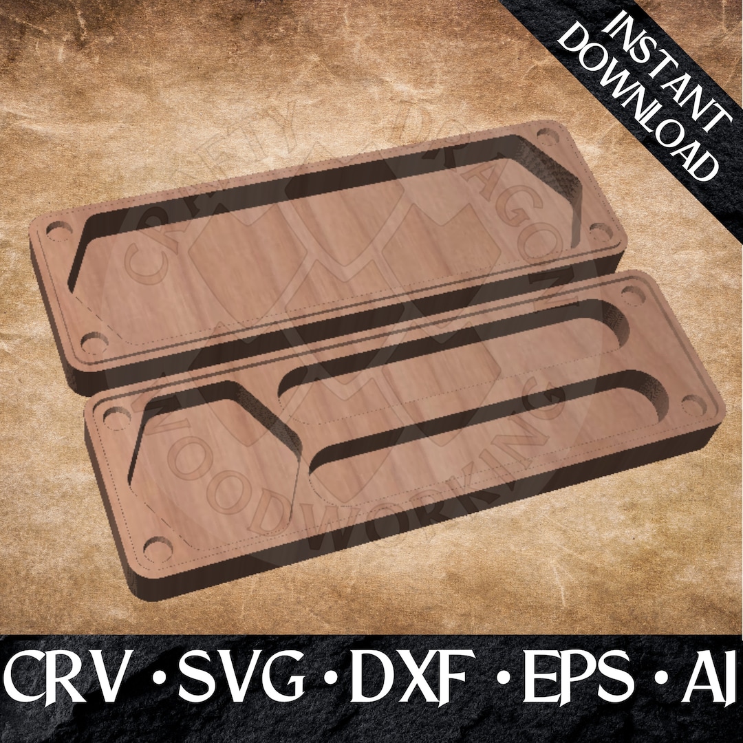 Large Dice Box CNC Design File Crv, Svg, Dxf, Eps, Ai, for Dnd ...