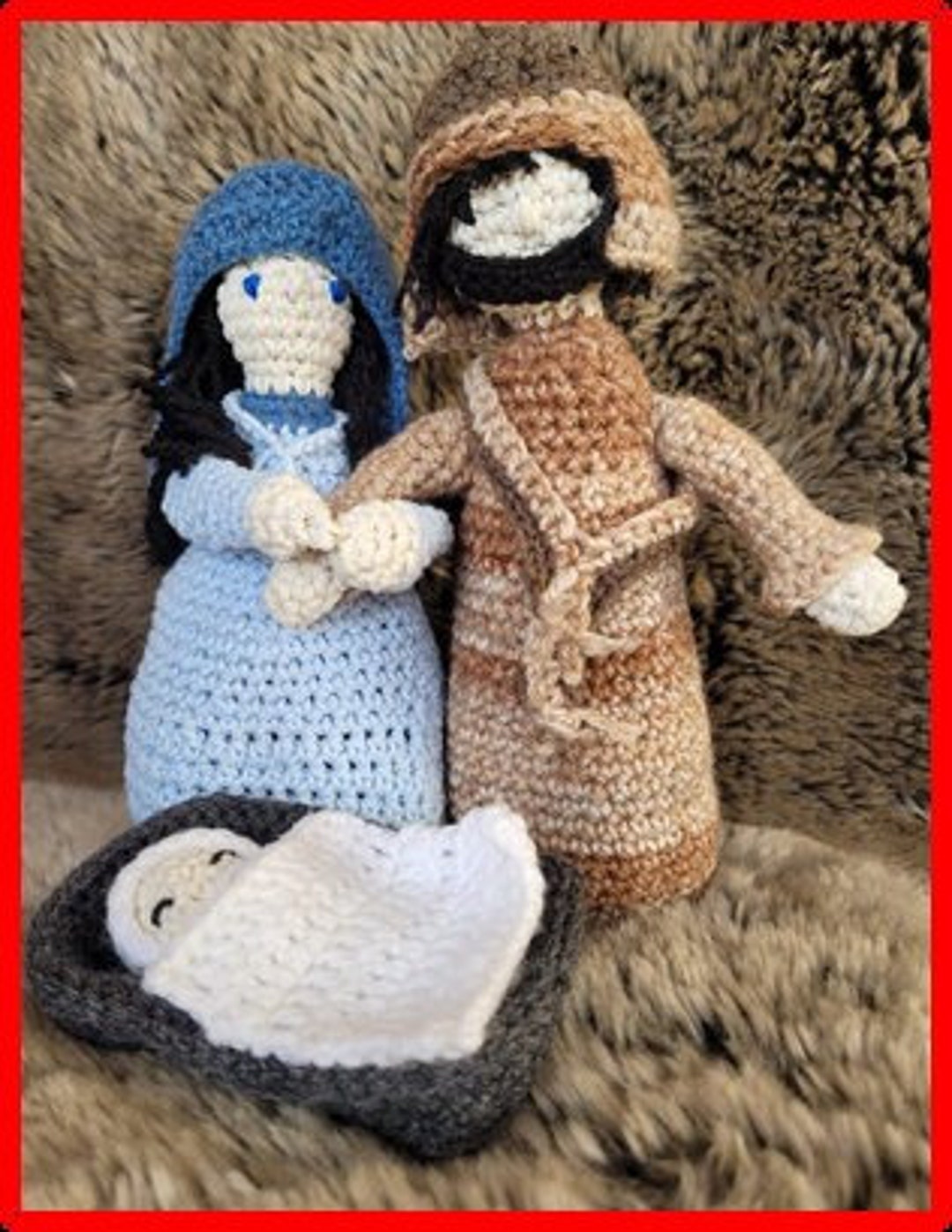 JOSEPH MARIA & BABY Jesus : Nativity Scene - Etsy