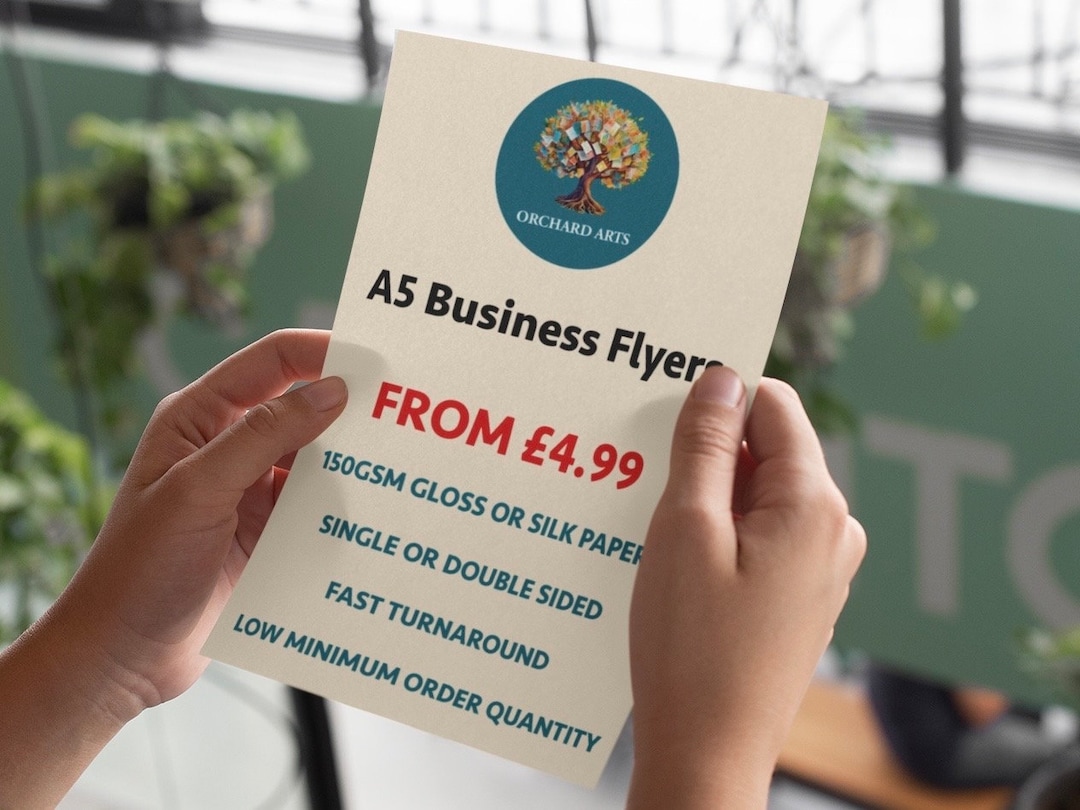 A5 Flyers, A5 Leaflets, Brochures, Custom Flyers, Business Stationery ...