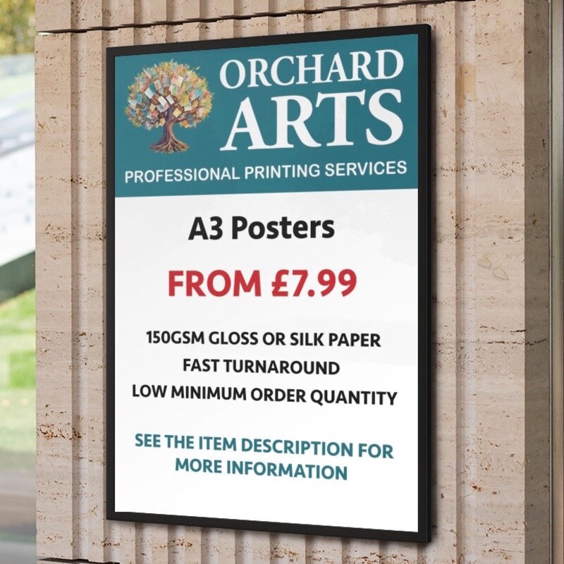 A3 Wall Art - Etsy UK