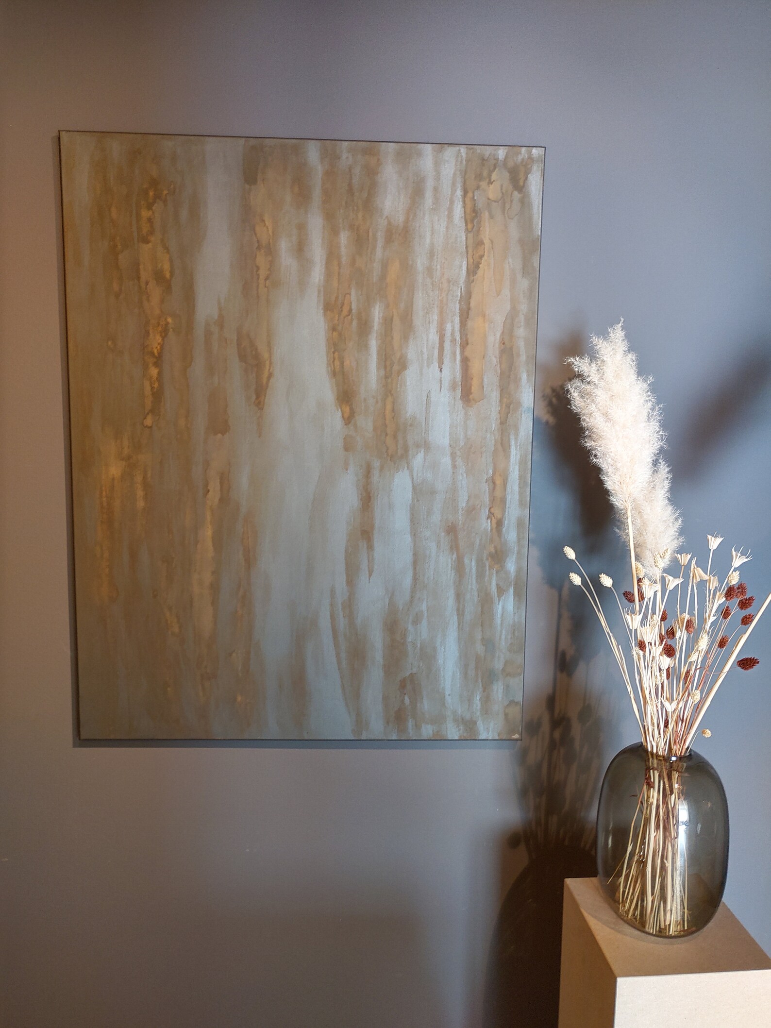 Industrial Style Rust Painting Rost Tavla Rostfärg Canvas Tavla - Etsy