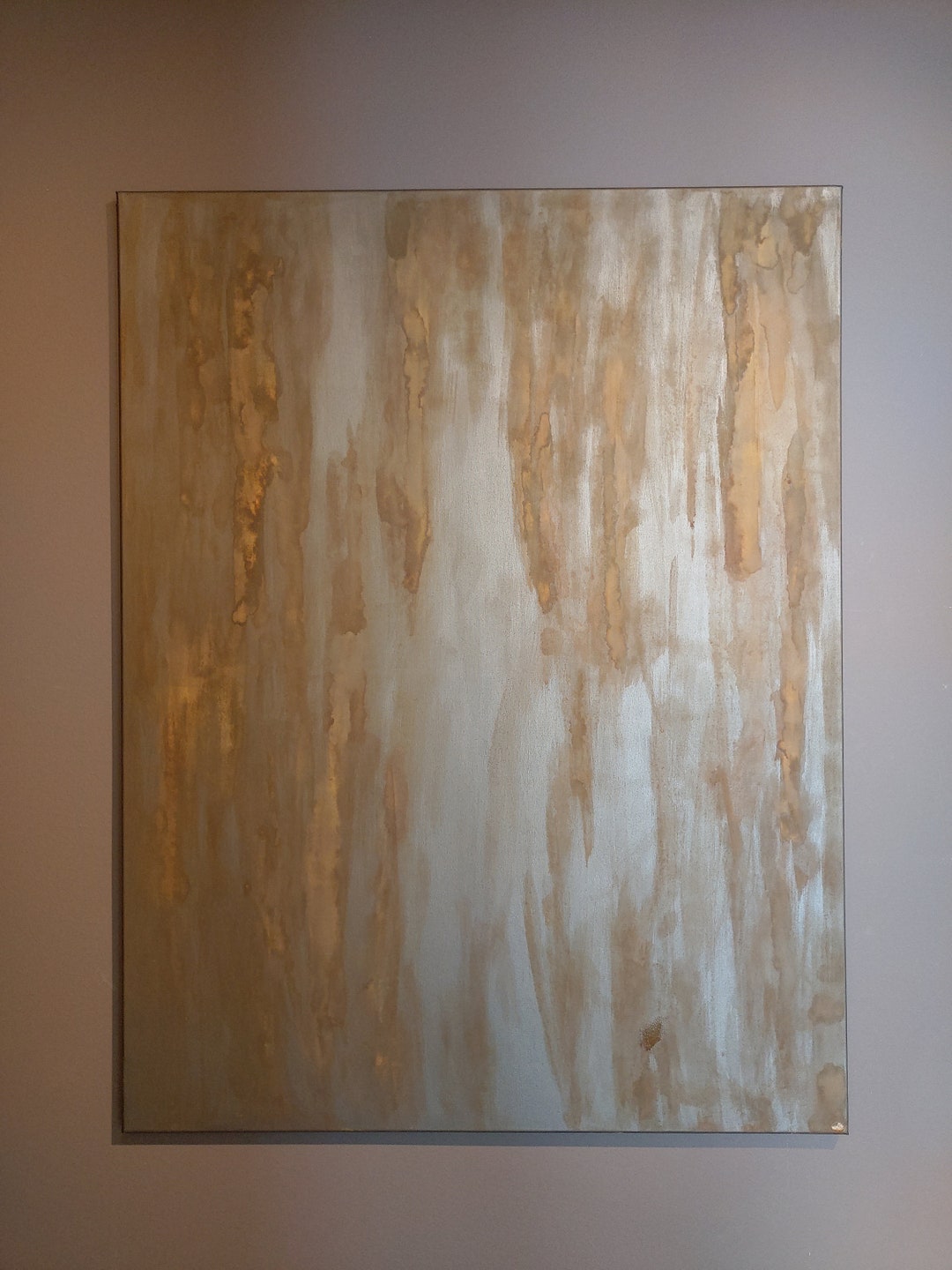 Industrial Style Rust Painting Rost Tavla Rostfärg Canvas Tavla - Etsy