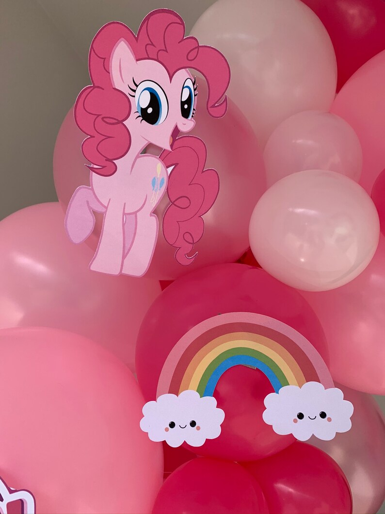 Little Pony Balloons Garland Kit pony Birthday Party Little - Etsy