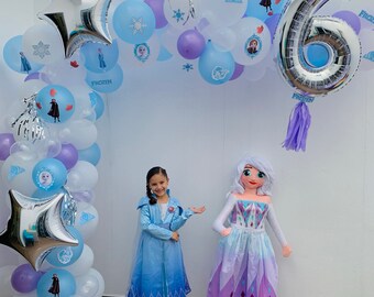 Frozen Birthday Balloon Arch | Etsy