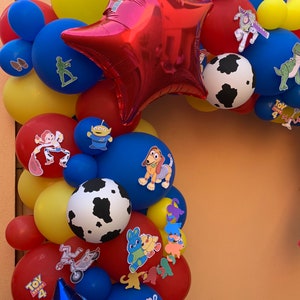Toy Story Balloon Garland Kit Toy Story Birthday Balloon - Etsy