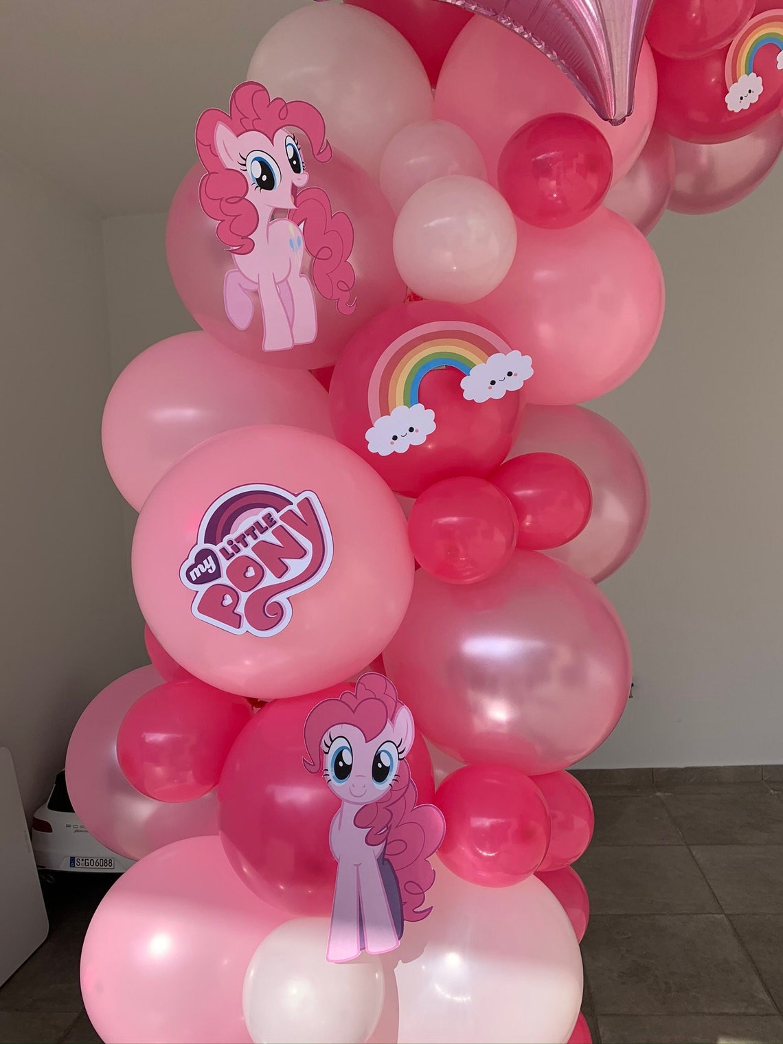 Little Pony Balloons Garland Kit pony Birthday Party Little - Etsy