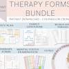 Therapy Worksheet Bundle, Psychology Resources, Inner Critic ...