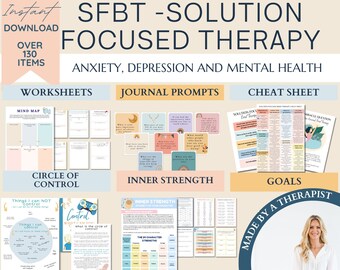 Solution Focused Therapy SFBT Therapy Office Decor - Etsy