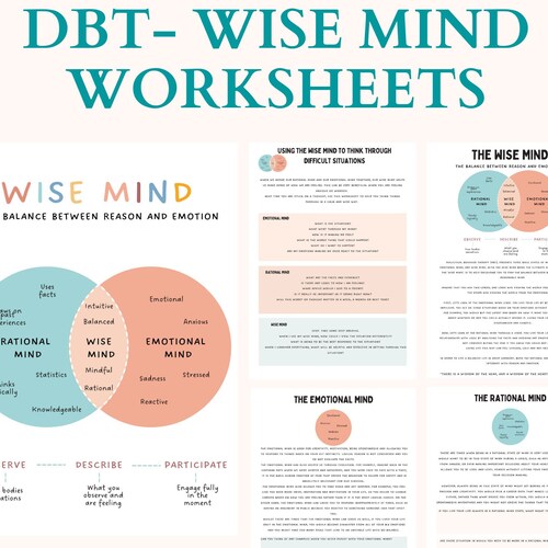 Wise Mind Poster DBT Therapy Poster Therapy Office Decor - Etsy