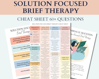 Sfbt Cheat Sheet - Etsy New Zealand