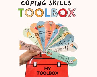 Coping Skills Tool Box Feelings Poster Calming Down Corner - Etsy