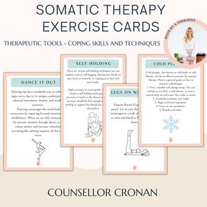 Trauma Therapy 50% off Bundle, Anxiety Coping Skill Card, Therapy ...