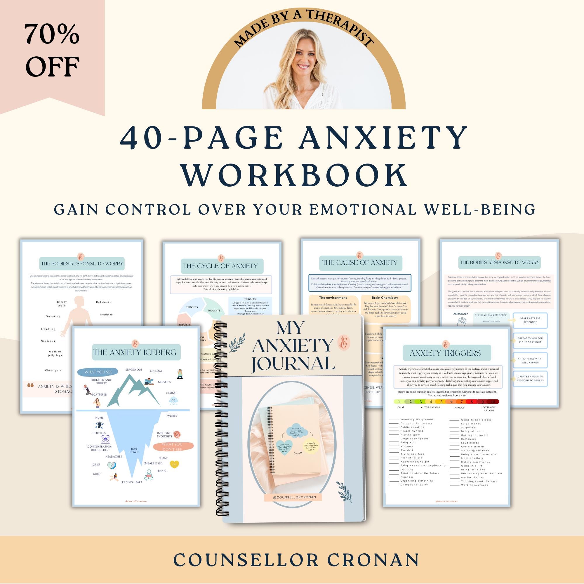 Teenage Therapeutic Toolkit for Life. Worksheets and Planner. Healthy ...