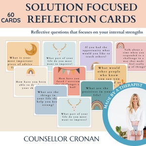 Solution Focused Therapy Mega Bundle, Goals, Inner Strength, Therapy ...