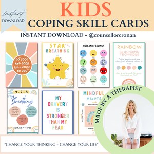 Calming Corner Kit Bundle Coping Skills for Kids Self - Etsy