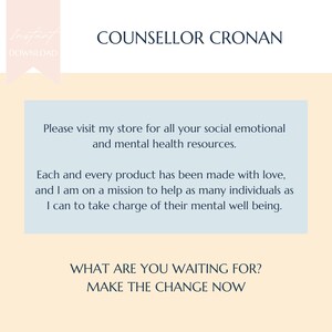 Executive Functioning Wheel and Strategies, ADHD, Autism, Coping Skills ...