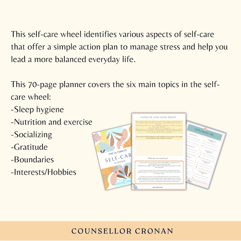 Self-care Journal, Self-care Workbook, Self-love, Burnout, Stress ...
