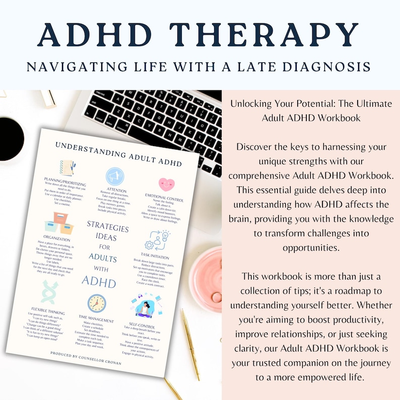 ADHD Therapy. Cheatsheets. Attention Deficit Hyperactivity Disorder ...