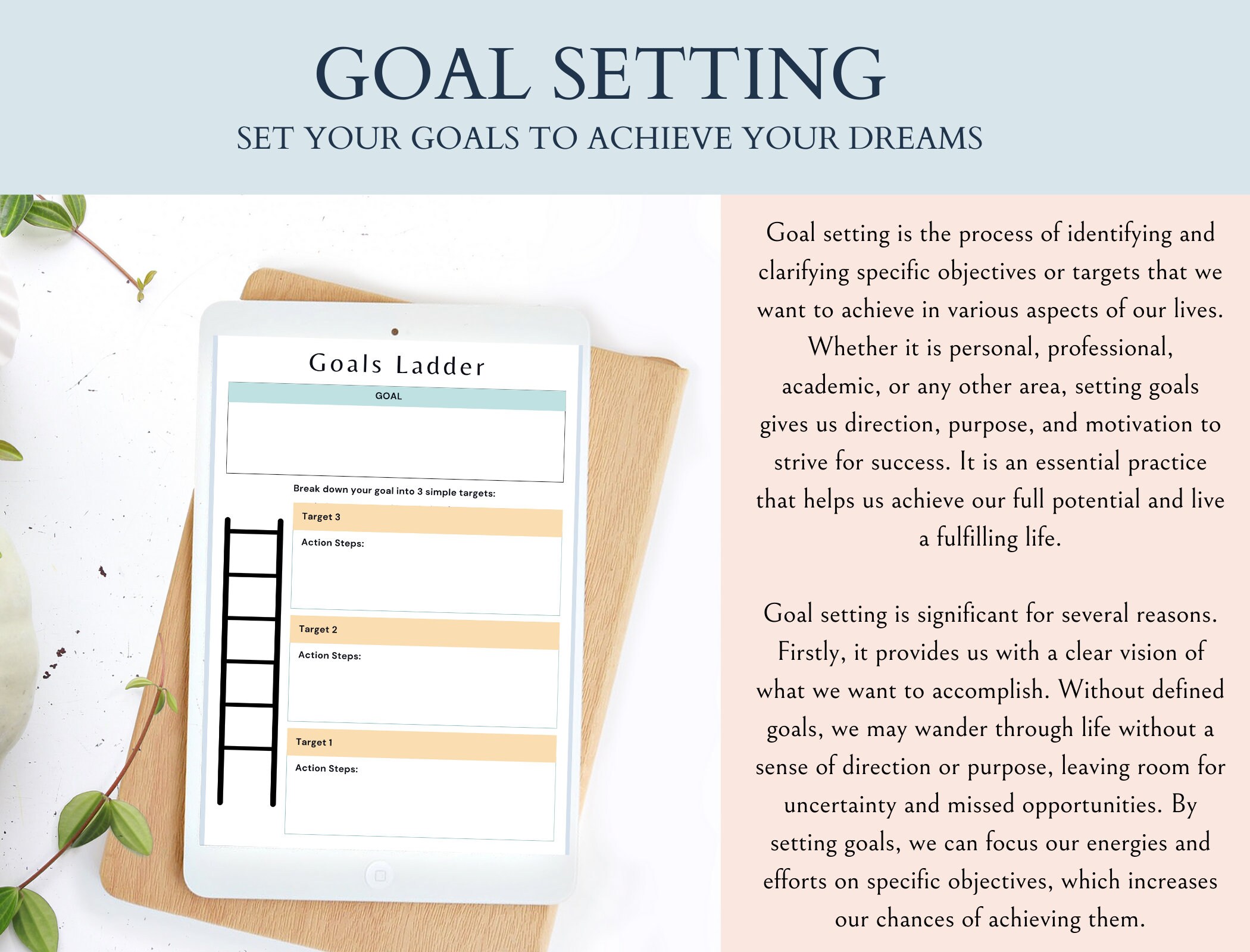 Goal Setting Worksheet, Goal Planner, Couples Therapy, Goal Tracker ...