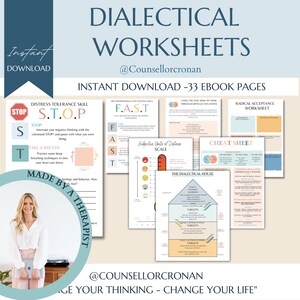 Therapy Mega Bundle Worksheets Counselling Tools - Etsy