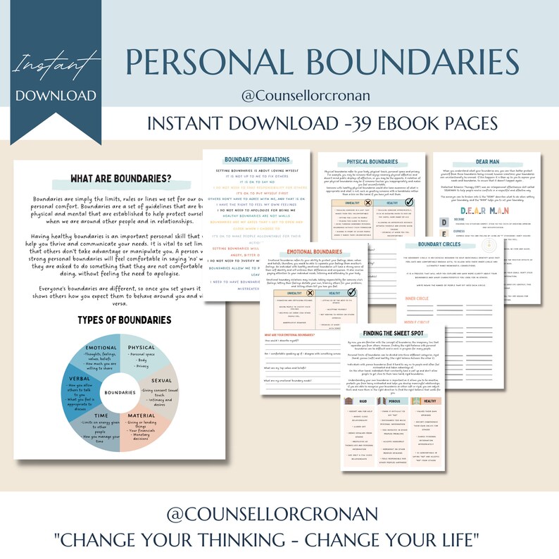 Therapy Mega Bundle Worksheets Counselling Tools - Etsy