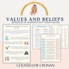 Core Values Worksheet: Self-reflection Exercise (PDF) - Etsy