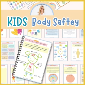 Kids Body Safety Workbook With Fun and Engaging Activities and ...