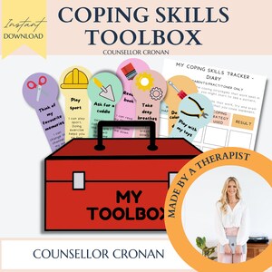 Kids Anxiety Toolbox Bundle, Coping Skills,toddler Mindfulness ...