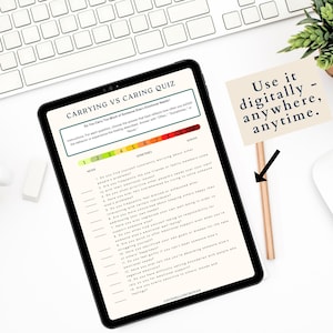 Caring Vs Carrying Workbook. an Emotional Baggage Therapeutic Tool ...