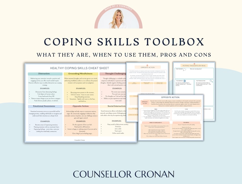 Coping Skills Toolbox. Accessing the Different Styles of Coping Skills ...