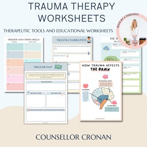 Trauma Therapy 50% off Bundle Anxiety Coping Skill Card - Etsy