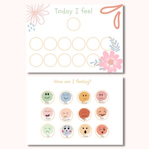 Mood Check in Poster, Social Emotional Learning, Calm Down Corner ...