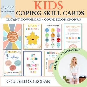 Calming Corner Kit Bundle, Coping Skills for Kids, Self Regulation ...