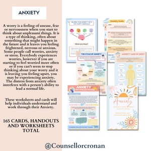 Anxiety Mega Bundle Psychologist Resources Therapy - Etsy Australia