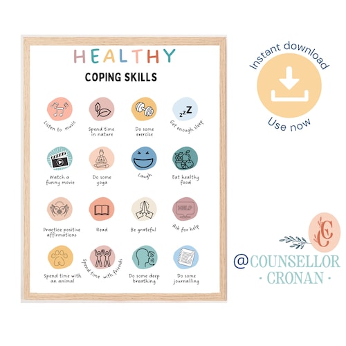 Self Care Poster Therapy Office Decor Therapy Wall Art - Etsy