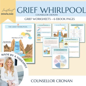 Grief and Loss Bundle for Kids and Teens, Coping Skills Resources ...