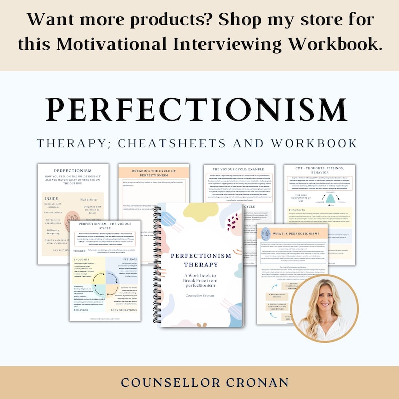 The Perfectionist Scale Cheat Sheet. Therapy Resources. Perfectionism ...