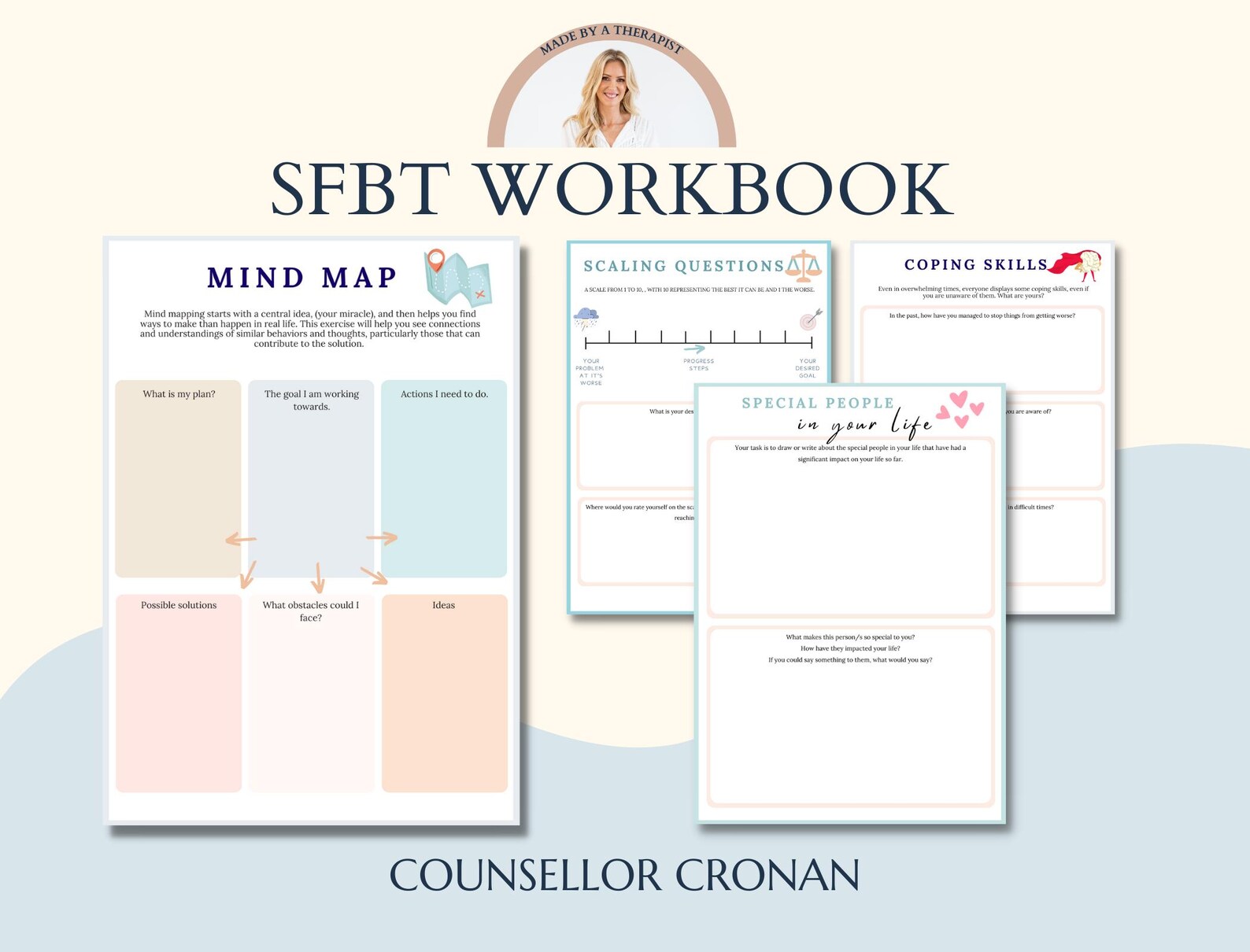 Solution-focused Therapy Mega Resource Bundle. Miracle Questions, Cheat ...
