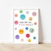 Rainbow Feelings Chart, Emotions Print, Calm Down Corner, Self ...