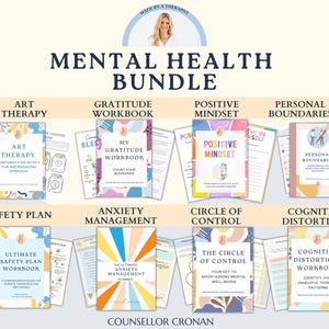 Ultimate Mental Health Activity Bundle. Self-esteem Confidence ...