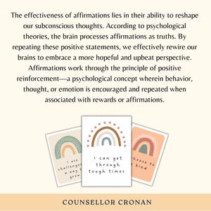Affirmation Cards, Positive Quote Flash Cards, Affirmations Cards, Self ...