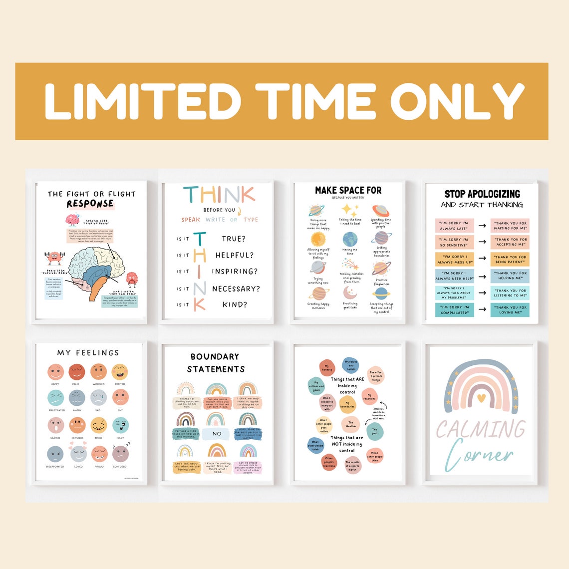 Boundaries Therapy Posters Counselor Office Decor Psychology - Etsy