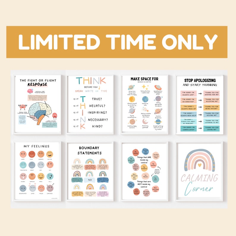 Boundaries Therapy Posters Counselor Office Decor Psychology - Etsy