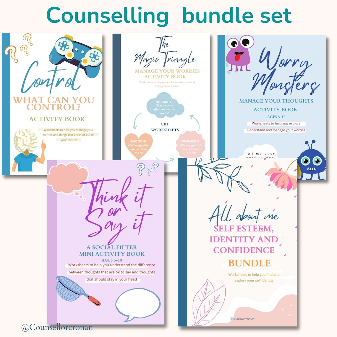 Therapist Essential Resources Therapy Office Decor Social - Etsy Australia