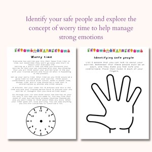 Worry Monster Activity Book Manage Worries Anxiety Relief - Etsy Canada