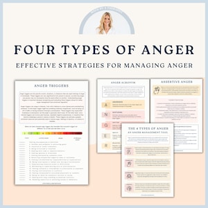 Anger Management Bundle for Teens and Adults. A Look Inside Your Brain ...