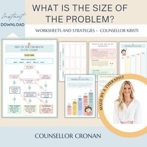 Adhd-executive Functioning Worksheet Bundle for Kids, Time Management ...