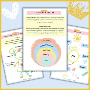 Body Safety Worksheets for Kids. Play Therapy. Therapist Resources ...